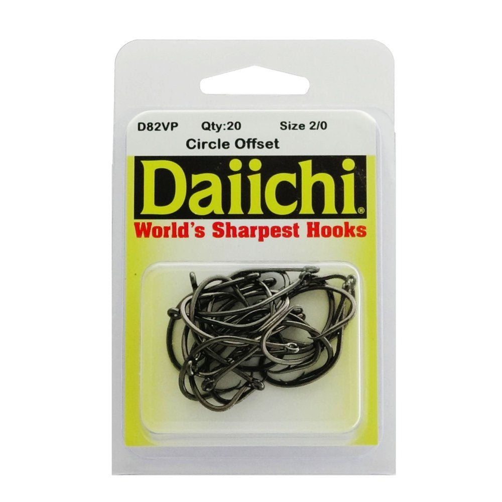 Daiichi Circle Wide Hook, Slightly Offset, D82 – G&DFarms