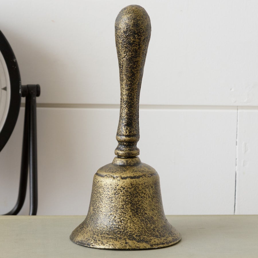 Brass Antique Hand Bell – G&DFarms