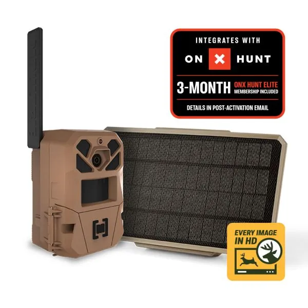 Moultrie Edge 3 + 3.4W Solar Power Kit – G&DFarms