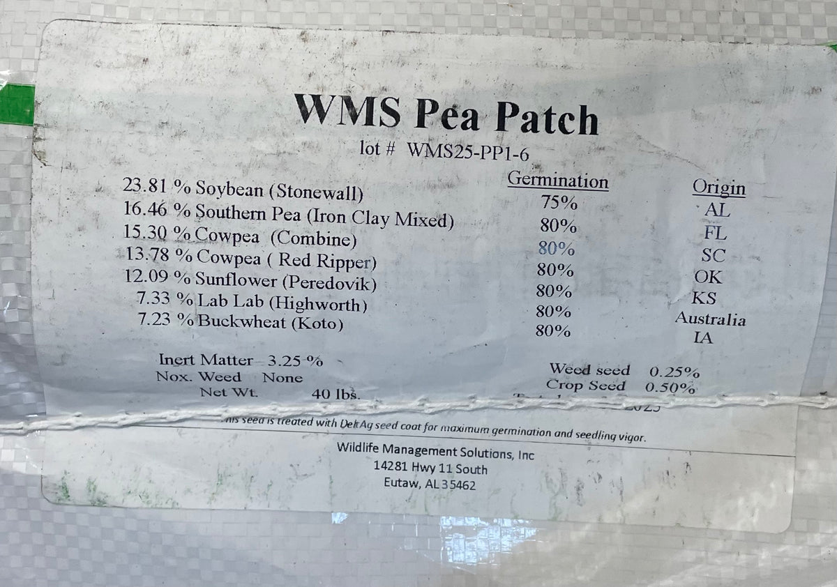 WMS Summer Pea Patch – G&DFarms