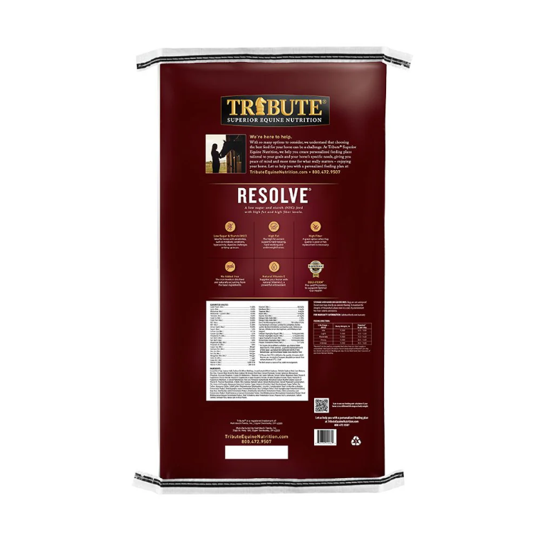 Tribute Resolve Pellet, 50lb – G&DFarms