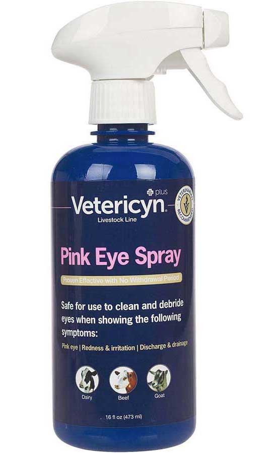 Vetericyn Plus Pink Eye Spray, 16 fl oz – G&DFarms