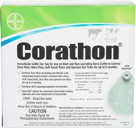 Corathon Insecticide Ear Tag, 20pk – G&DFarms