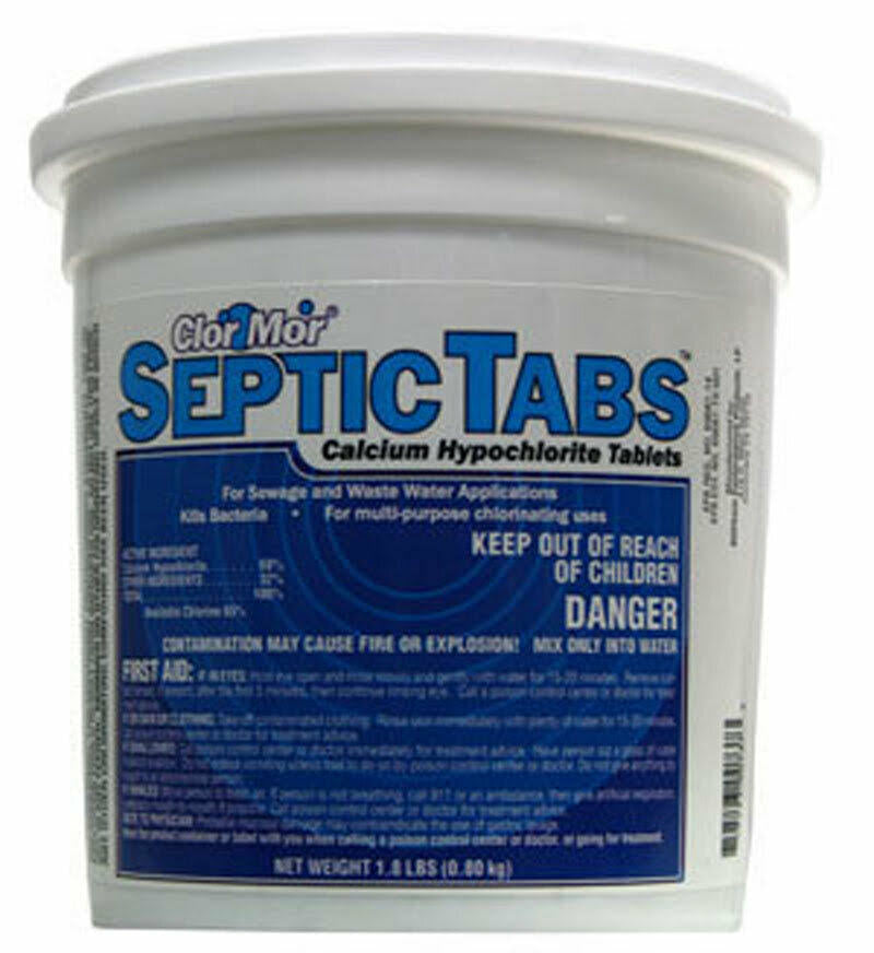 Clor Mor Septic Tabs, 10lb – G&DFarms