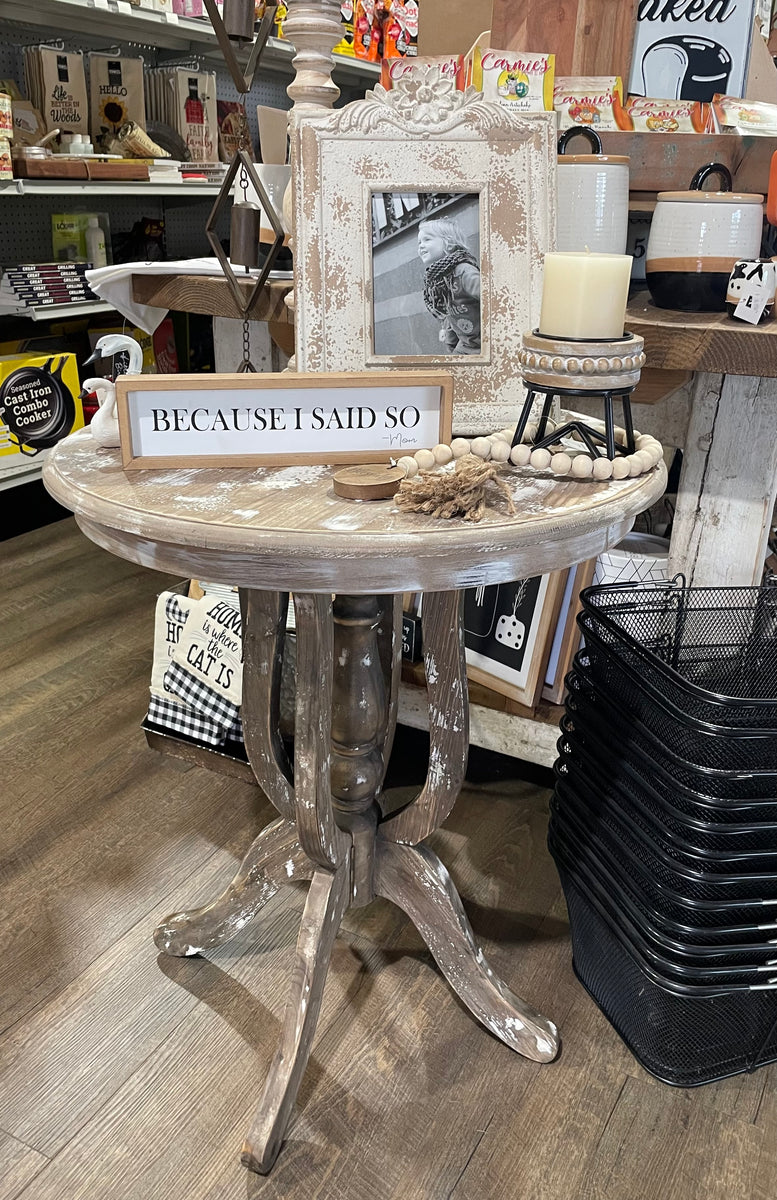 Farmhouse Accent Tables – G&DFarms