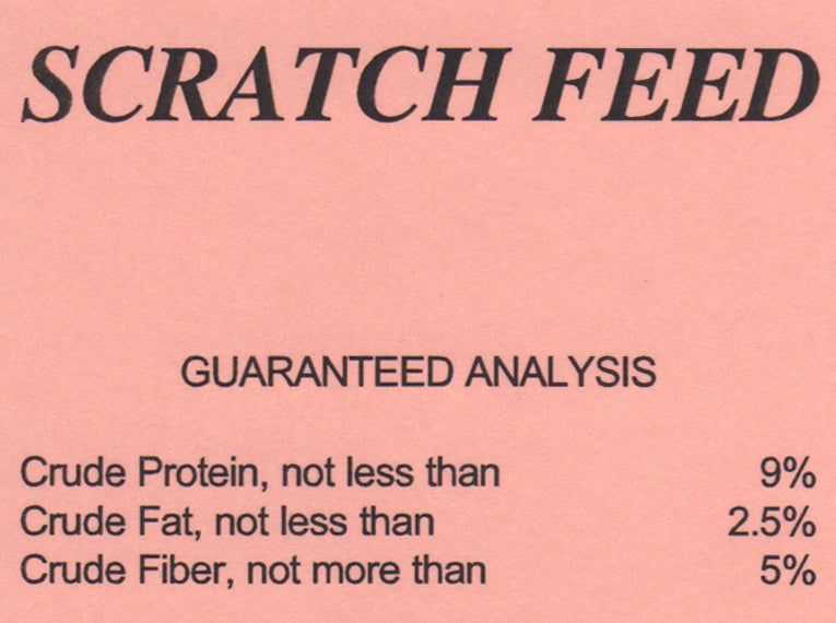 G&D Scratch Feed, 50lb – G&DFarms