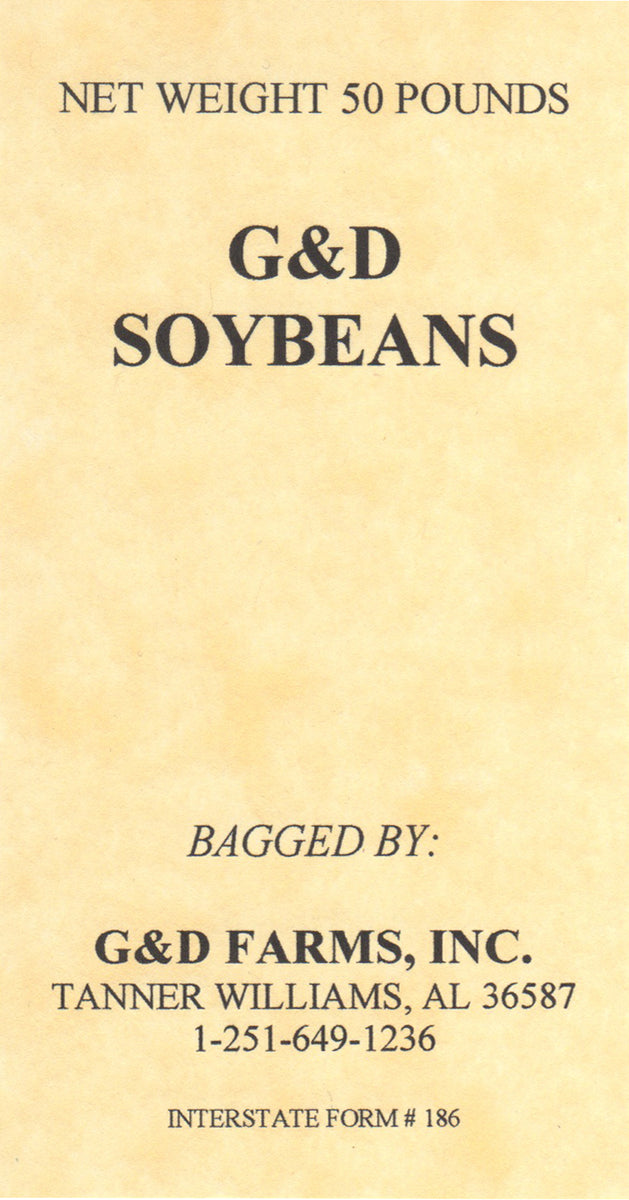 G&D Soybeans, 50lb – G&DFarms