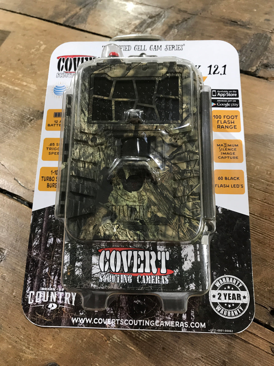 Covert - Code Black 12.1 AT&T Certified Wireless Trail/Game Camera – G ...